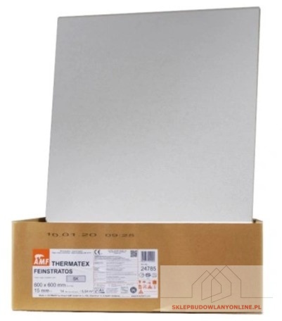 Płyta sufitowa THERMATEX FEINSTRATOS 15/600/600mm SK INWEST. AMF > AMF ...